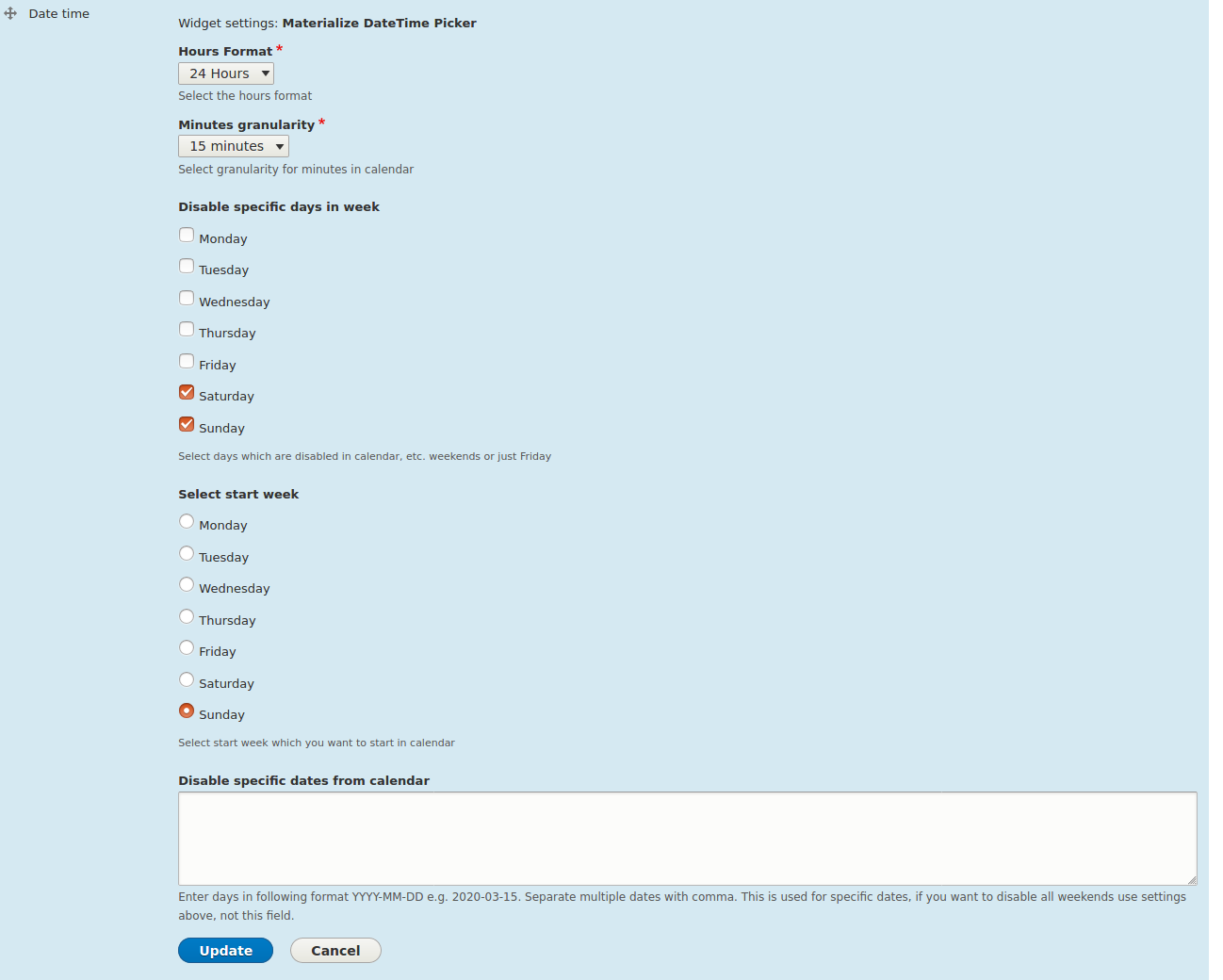 Bootstrap Materialize DateTime Picker | Drupal.org Bootstrap Materialize DateTime Picker | Drupal.org